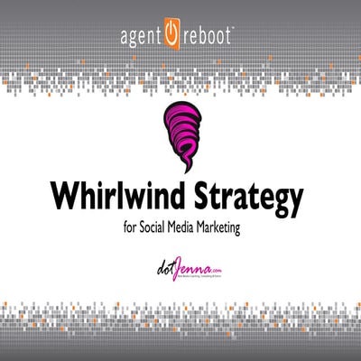 Whirlwind Strategy for Social Media Marketing | PPT