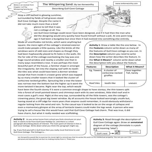 Whispering Sand Comprehension 1 | PDF | Houses | Real Estate