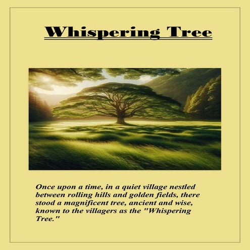 "The Whispering Tree: Secrets Beneath the Roots" | PDF