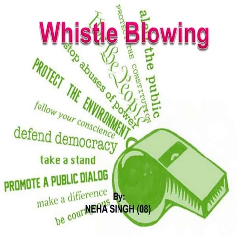 whistle blowing ♥️ Definition and types and motives, stages of whistle ...