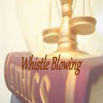 whistle blowing ♥️ Definition and types and motives, stages of whistle ...