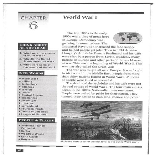 W history part 4 lower reading level | PDF