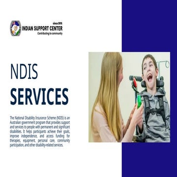 Different Services offered by Indian Support Center | PDF