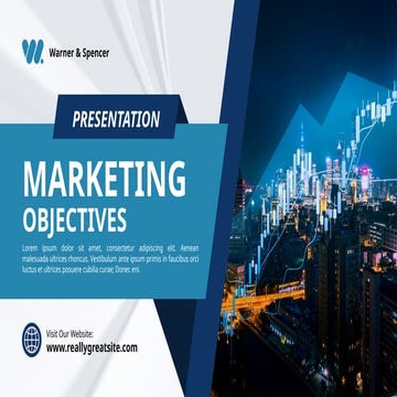 White And Teal Modern Professional Marketing Objectives Presentation.pptx