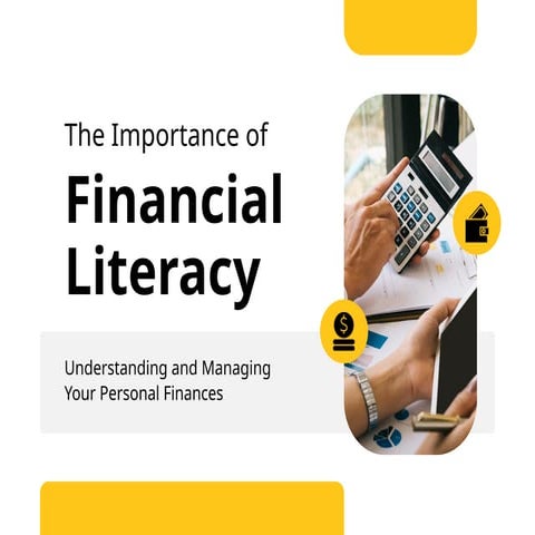 Financial Literacy | PPTX