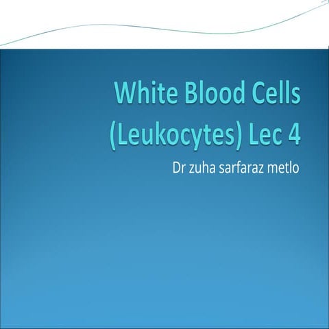 White blood cells | PPT