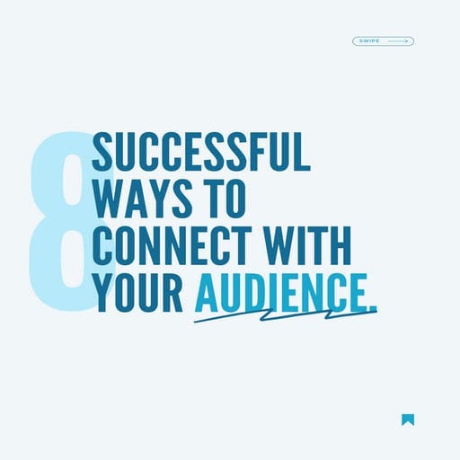 successful ways to connect with your audience | PDF