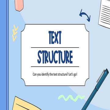 Understanding Text Structure | PPT