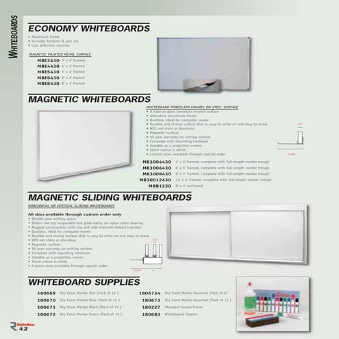 Whiteboards | PDF