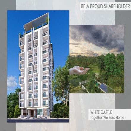 WHITE CASTLE BROCHURE BY DHAKA DESIGNER | PPT