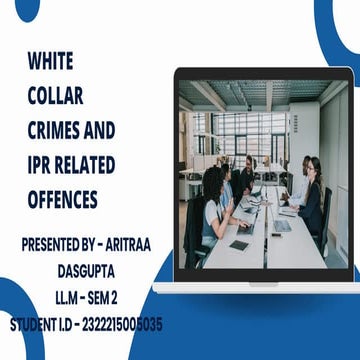 White Collar Crimes and IPR Related Offences.pdf
