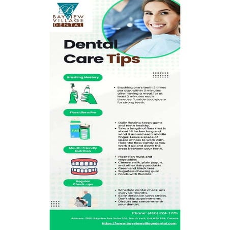 Expert Dental Care Tips from Bayview Village Dental | PDF