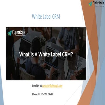 White Label CRM | White Label CRM software | PPTX