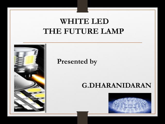 Led ppt | PPT