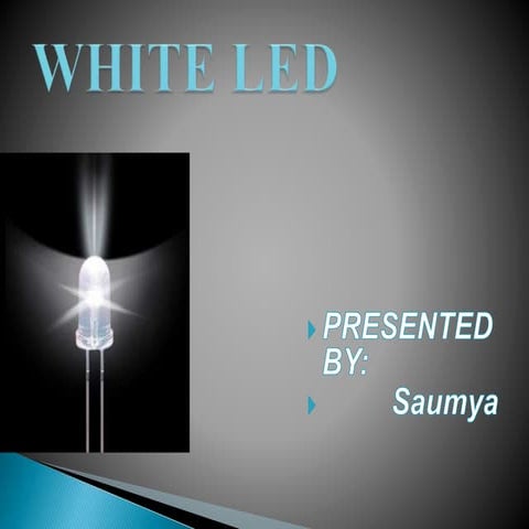 White led | PPTX