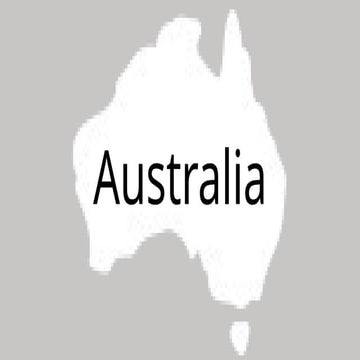 Australia, presentation, minimalistic, white | PPTX