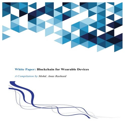 Whitepaper blockchain for wearables | PDF