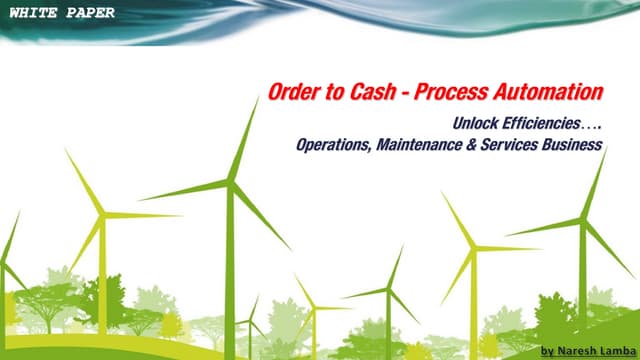 Order to cash process ppt | PPTX