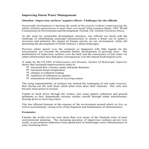 White paper permeablepavement | PDF | Civil Engineering Industry ...