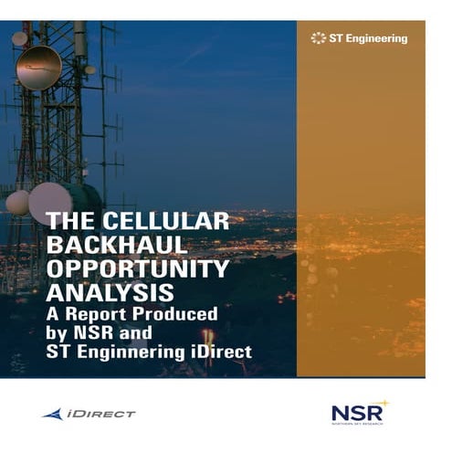 Whitepaper: The Cellular Backhaul Opportunity Analysis | PDF | Computer Networking | Computing