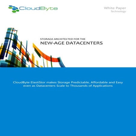 CloudByte Technology Whitepaper | PDF
