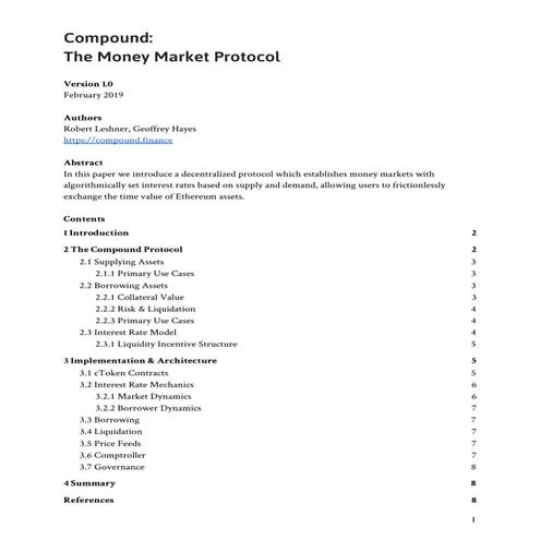 Understanding Compound‘s Liquidation | PDF