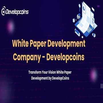 White Paper Development Company - Developcoins.pdf
