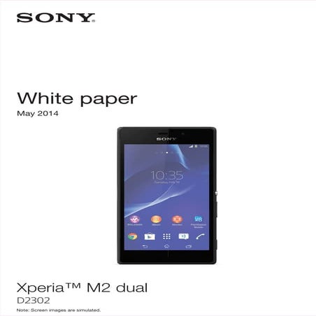 Sony xperia | PPTX