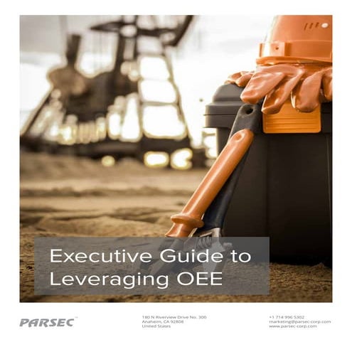 Executive Guide to Leveraging OEE | PDF