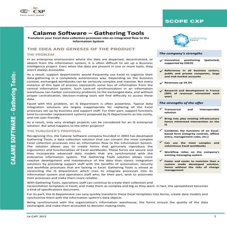 White paper gathering tools | PDF