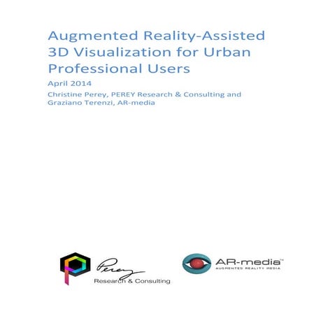 Augmented Reality Assisted 3D Visualization for Urban Professional ...