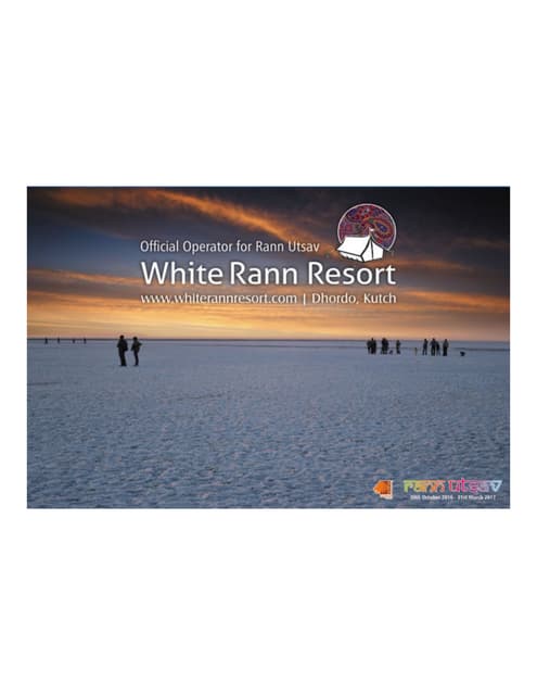 Rann utsav - White Rann Resort | PDF