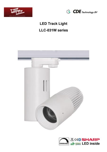 White track 033 track light Focussable on 3 - track lighting rail for ...