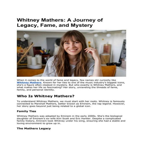 Whitney Mathers_ A Journey of Legacy, Fame, and Mystery.docx