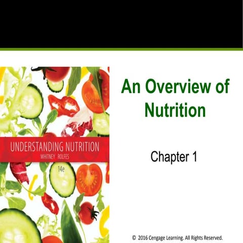 Chapter 1 and Overview of Nutrition | PPTX