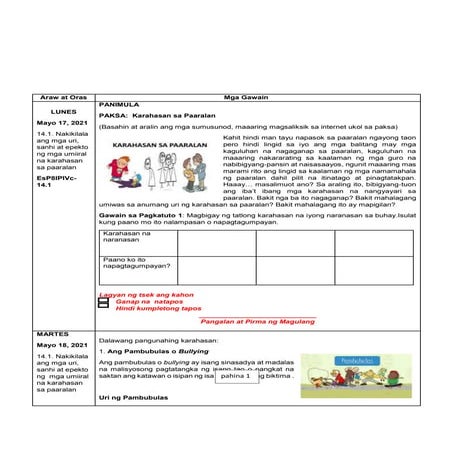Pambubulas / bullying | PPT