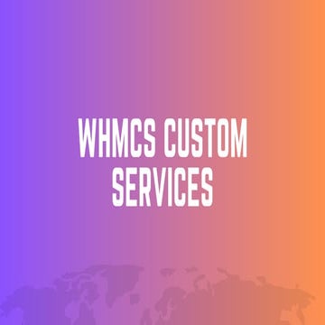 WHMCS CUSTOM SERVICES | PDF | Computing | Technology & Computing