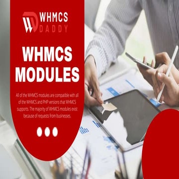 Purchase Top-Rated WHMCS Modules with WHMCS Daddy | PPTX