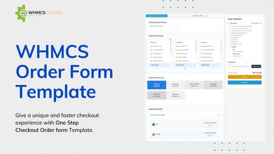 Best Whmcs Client Area Template - ClientX | PPT