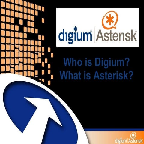 Who Is Digium What Is Asterisk | PPT