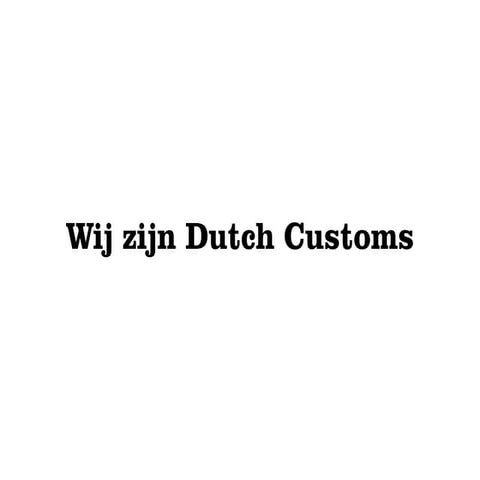 Who is-dutch customs | PDF