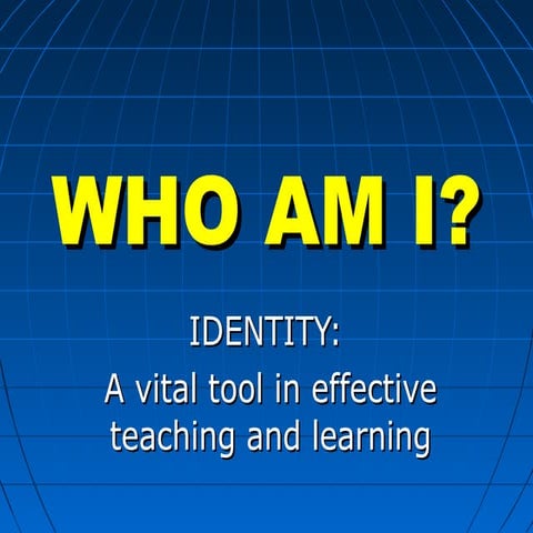 Who am i | PPT
