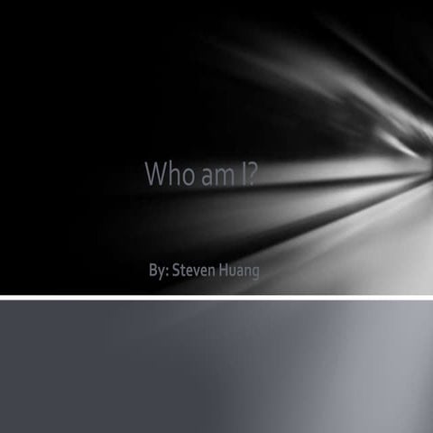 Who am i | PPT