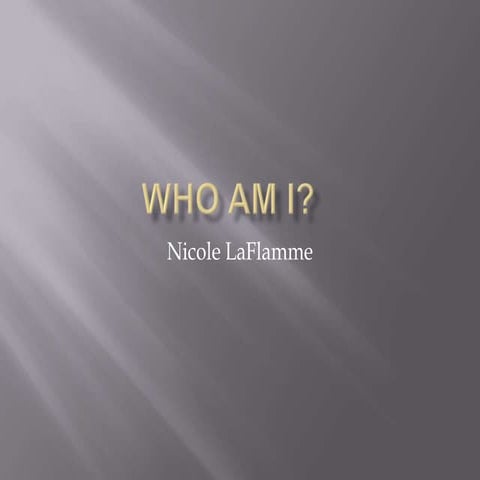 Who am I? | PPT