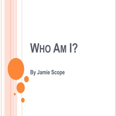 Who am i[1] | PPT