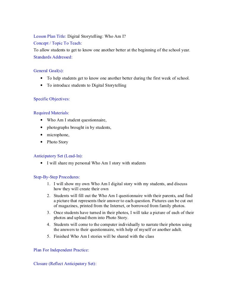 Who am i lesson template[1][1]