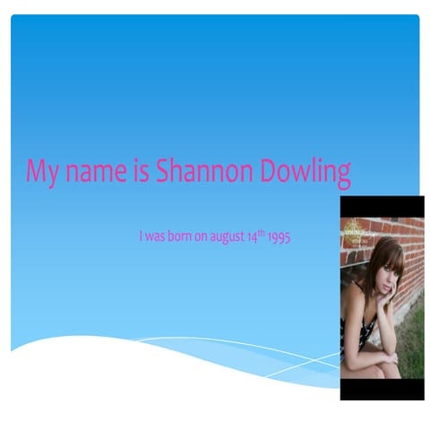 Who am i presentation