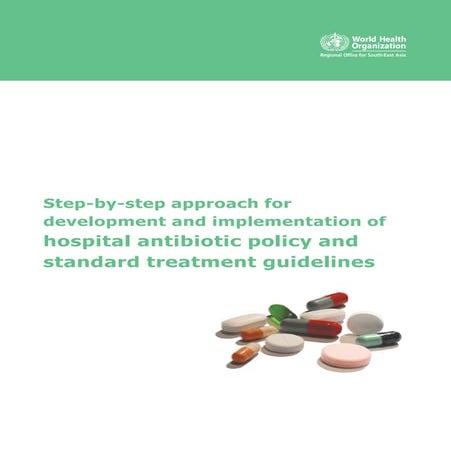 DOH Antimicrobial Stewardship Program in Hospitals Manual of Procedures ...