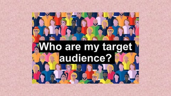 Target audience female | PPT