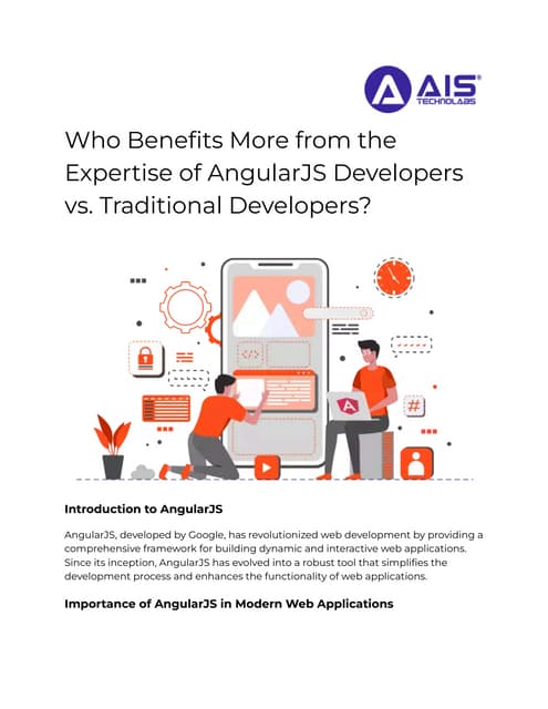 Who Benefits More from the Expertise of AngularJS Developers vs ... Who Benefits More from the Expertise of AngularJS Developers vs ...